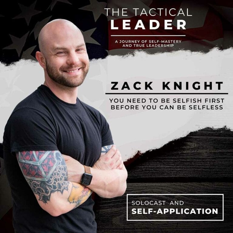 Zack Knight | Be A Tactical Leader